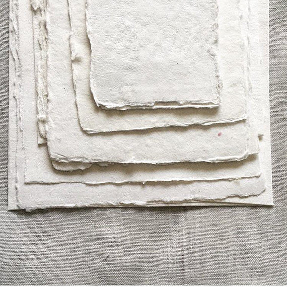 Handmade cotton rag paper | Sample packs – Fabulous Fancy Pants