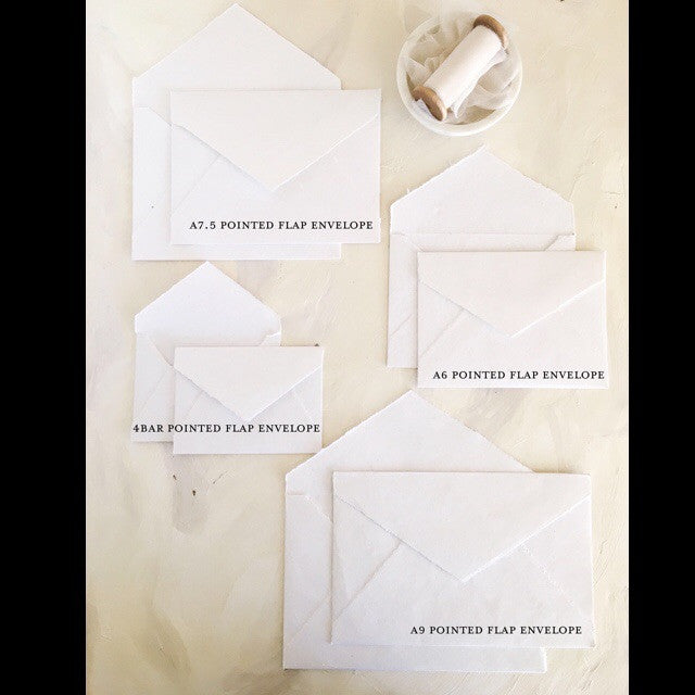 Handmade cotton rag envelopes – Fabulous Fancy Pants